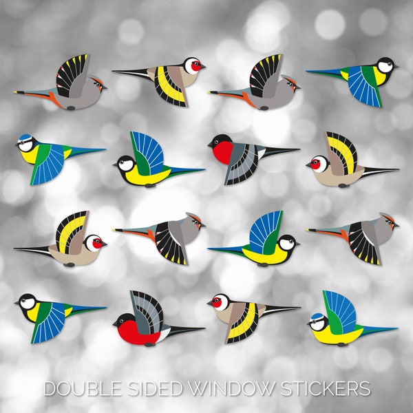 Bird Window Sticker - Etsy UK