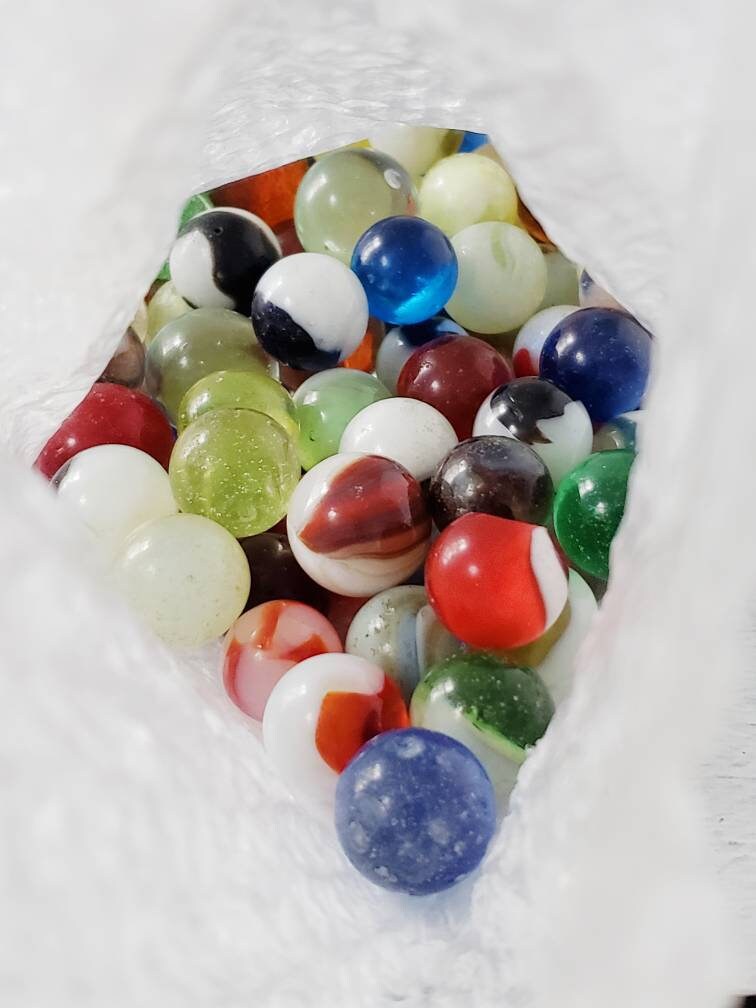 Mixed Lot of 25 Vintage Marbles 1950's to 1970's - Etsy