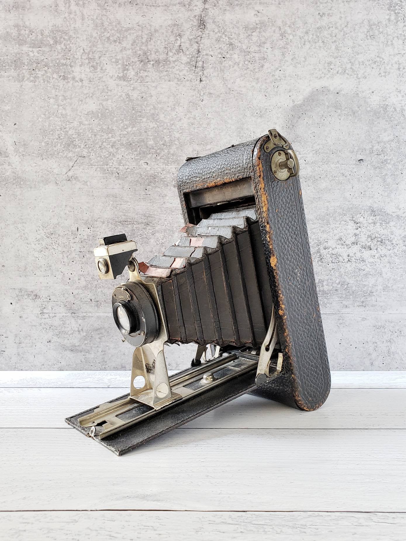Antique Folding Camera, Burke & James Rexo Junior Special No. 3A ...