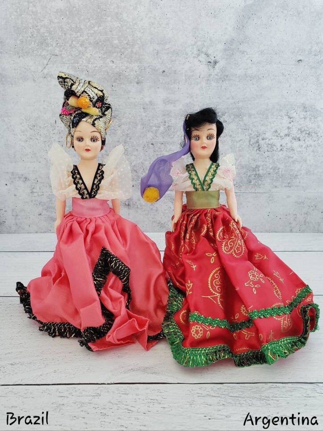 Vintage International Dolls, Traditional Costume Dolls, Country ...