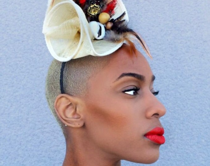 Plume African Fascinator - Etsy