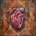 Mushroom Heart Art Print - Etsy