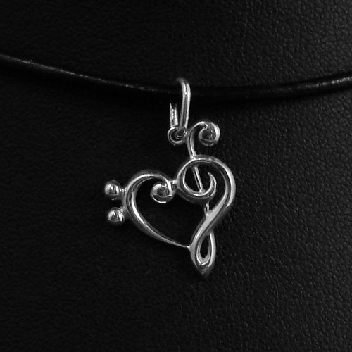 Sterling Silver Bass Clef Band Ring Bass Clef Band Ring Bass - Etsy