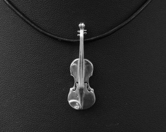 Sterling Silver Violin Ring | Etsy