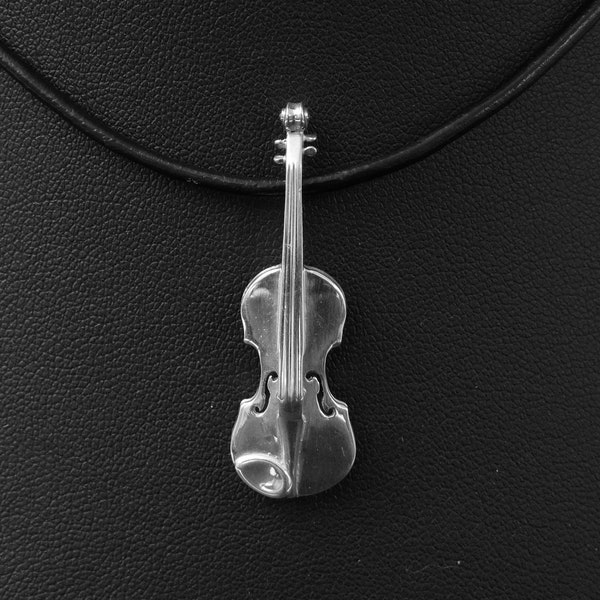 Silver Violin - Etsy