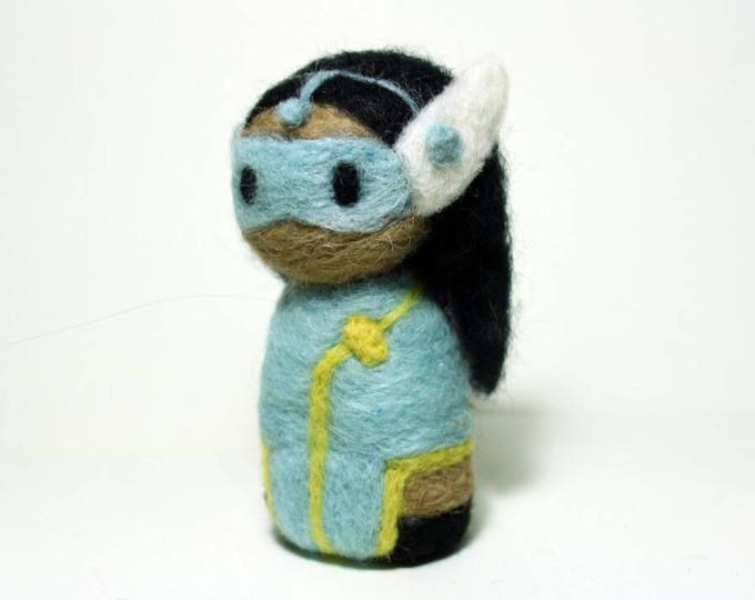 Needle Felted D.va Overwatch Doll MADE-TO-ORDER Toys & Games Stuffed ...