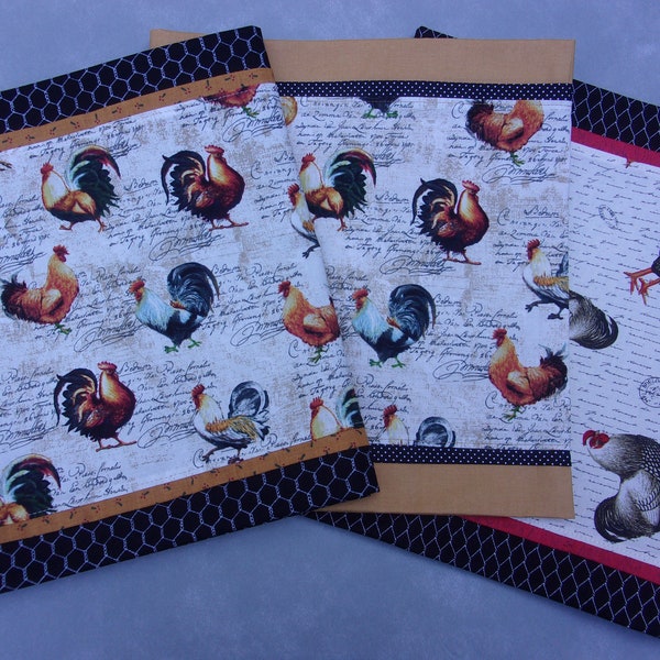 Rooster Table Runner - Etsy