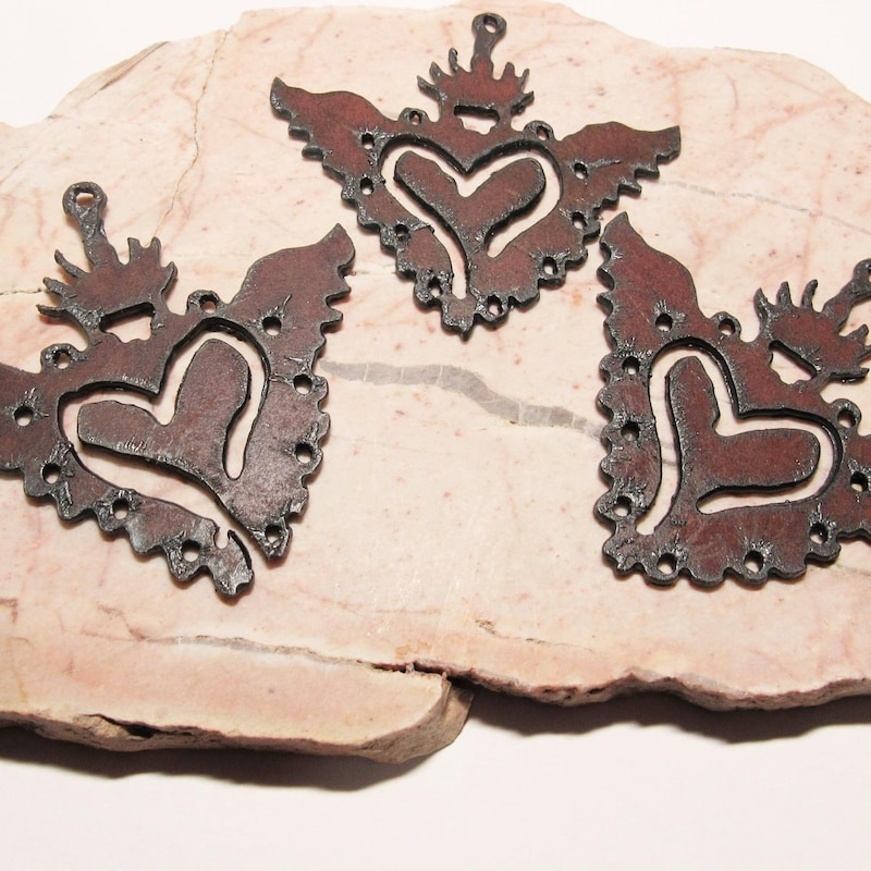 Milagros Heart Christmas - Etsy