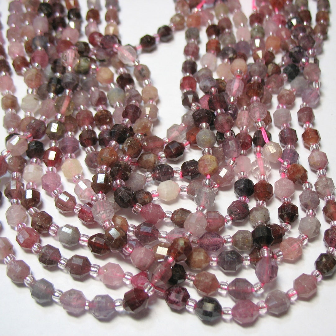 Natural Spinel Beads Spinel 5x6mm Energy Prism Faceted - Etsy
