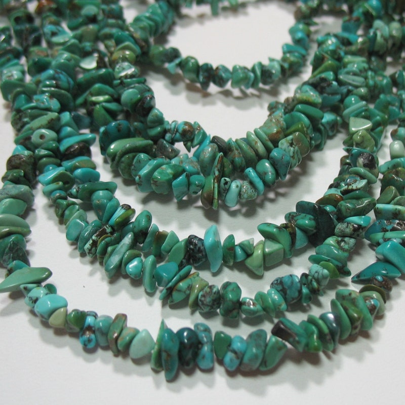 Real Turquoise Beads - Etsy