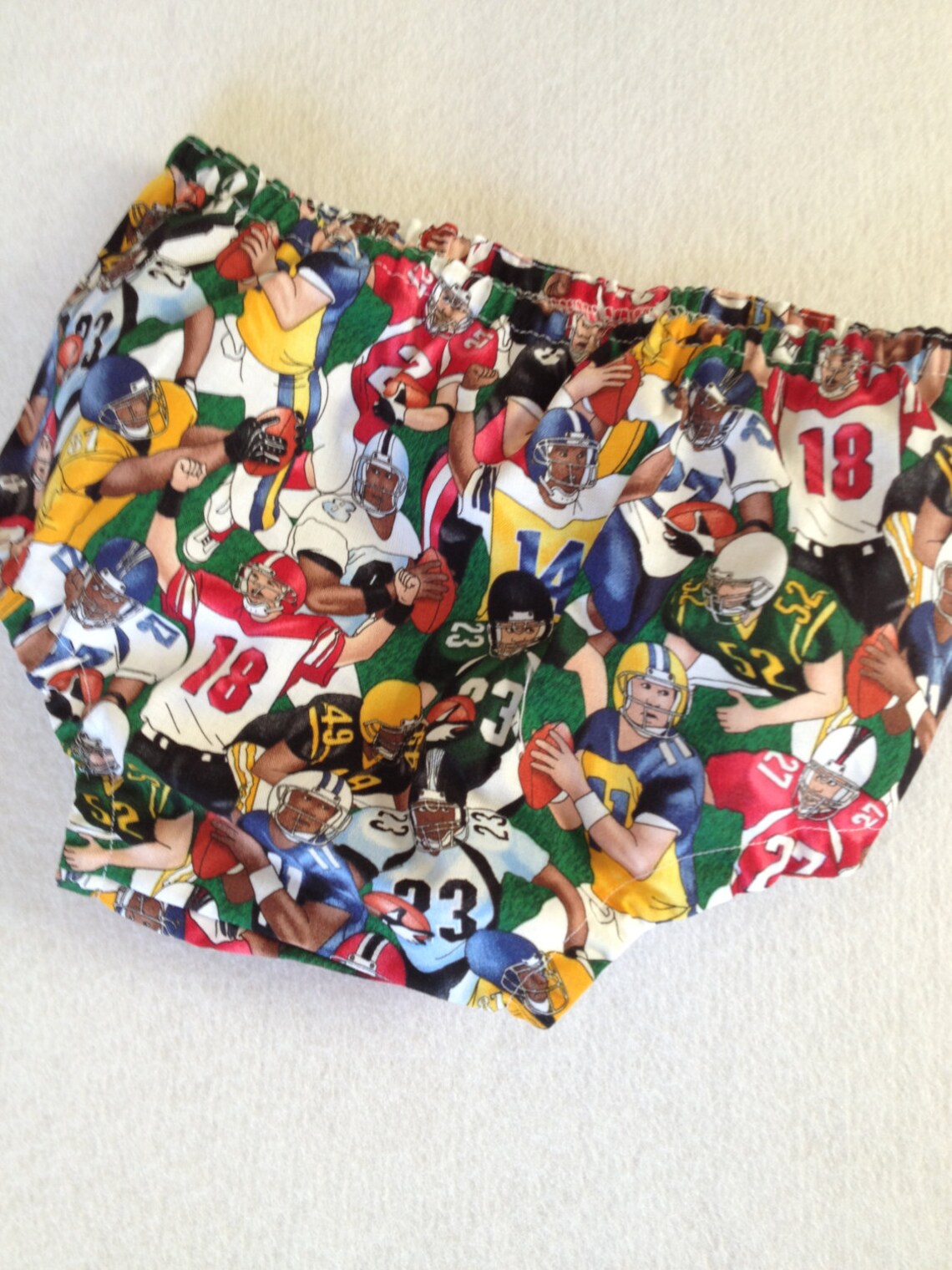 Baby Diaper Cover in football players and jerseys cotton | Etsy