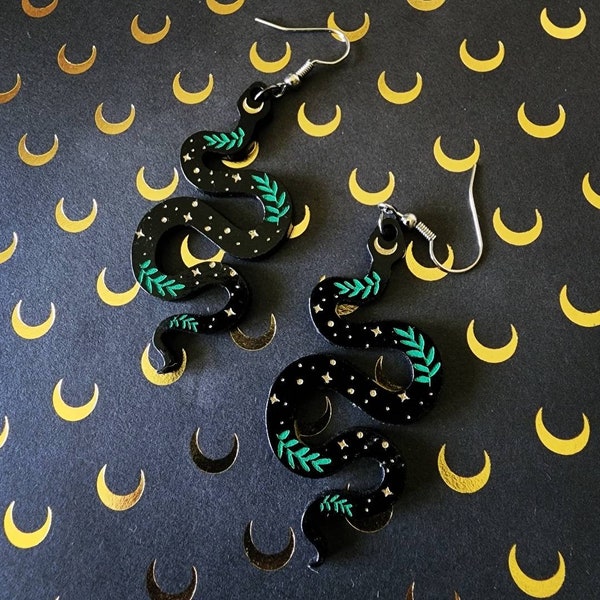 Goth Earrings - Etsy