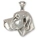 Great Dane Jewelry Great Dane Pendant Jewelry Sterling Silver Handmade ...
