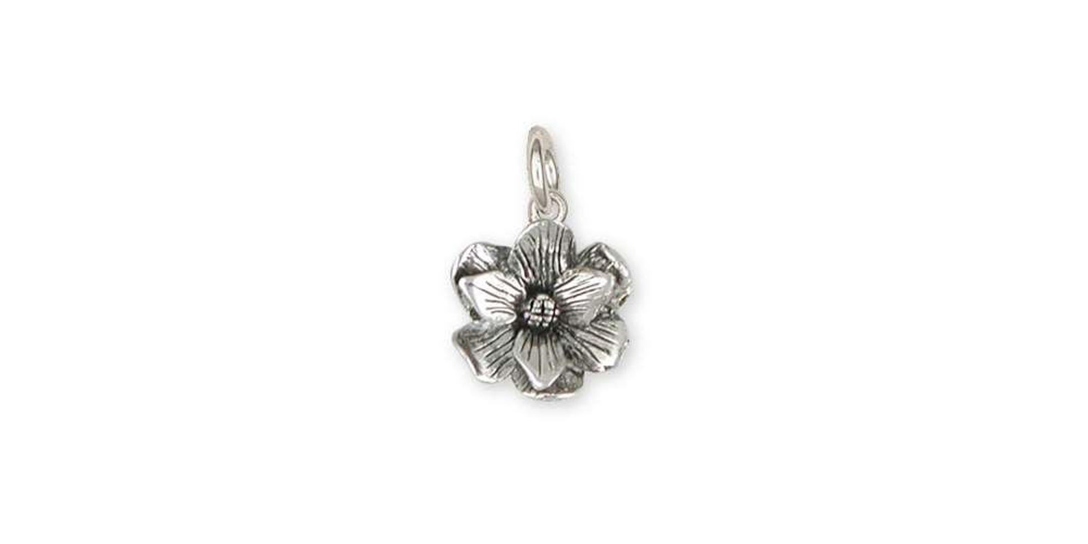 Magnolia Jewelry Magnolia Charm Jewelry Sterling Silver Handmade Flower ...