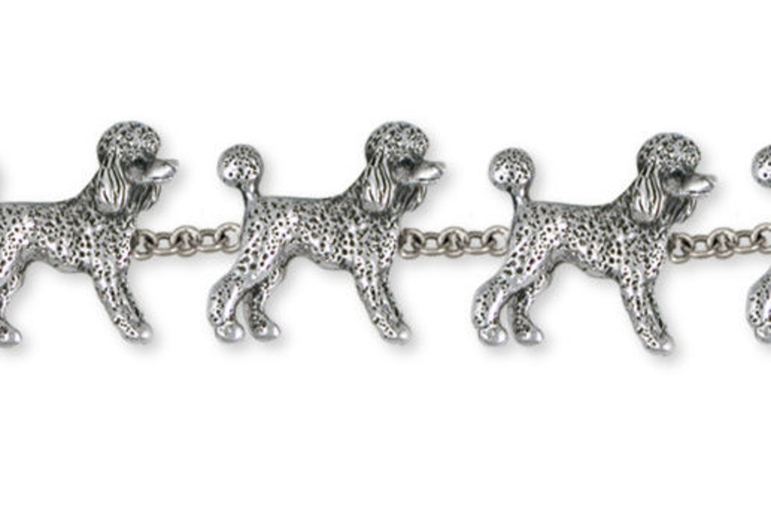 Poodle Jewelry Poodle Bracelet Handmade Sterling Silver Poodle Jewelry ...