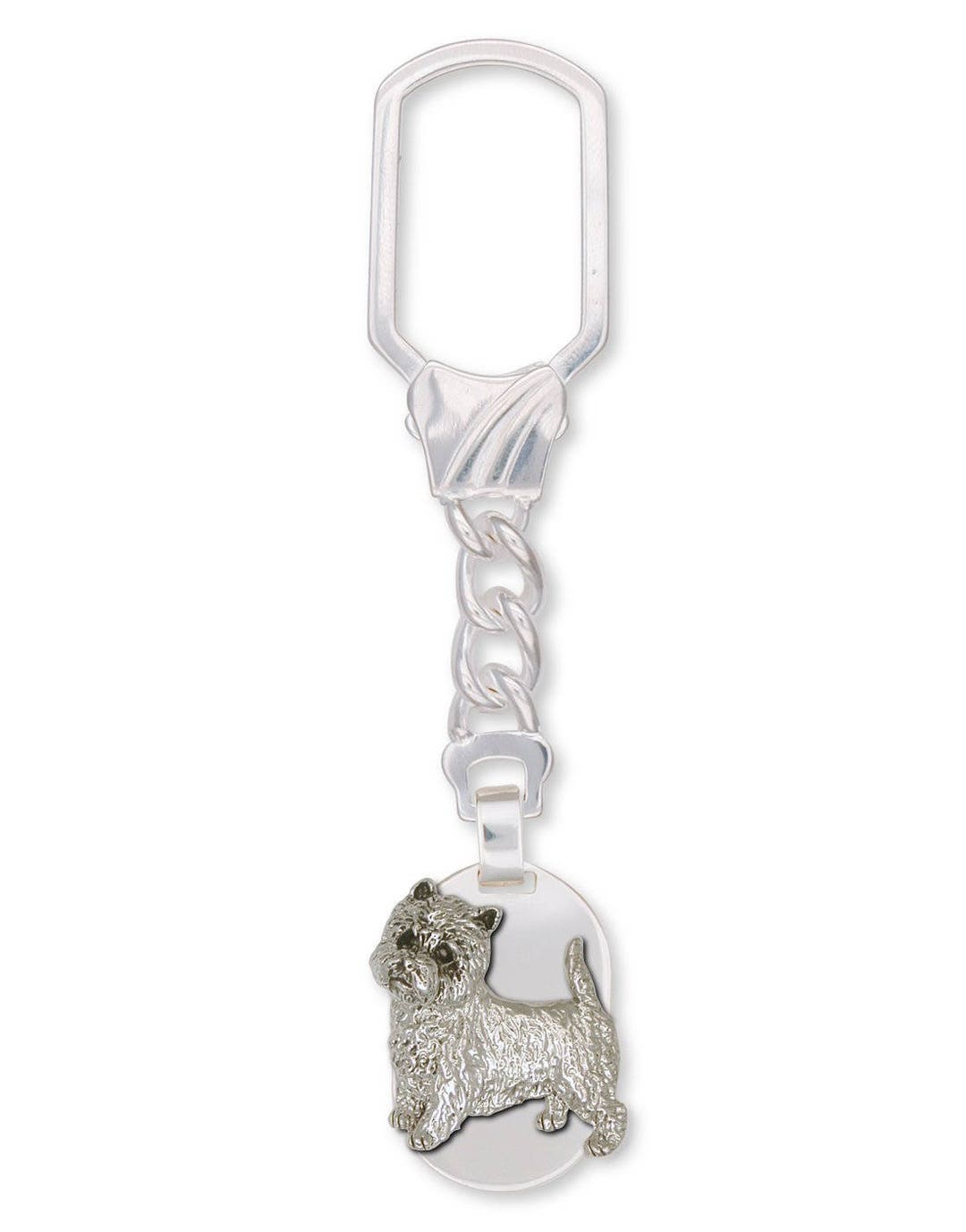Cairn Terrier Jewelry Cairn Terrier Key Ring Jewelry Sterling Silver ...