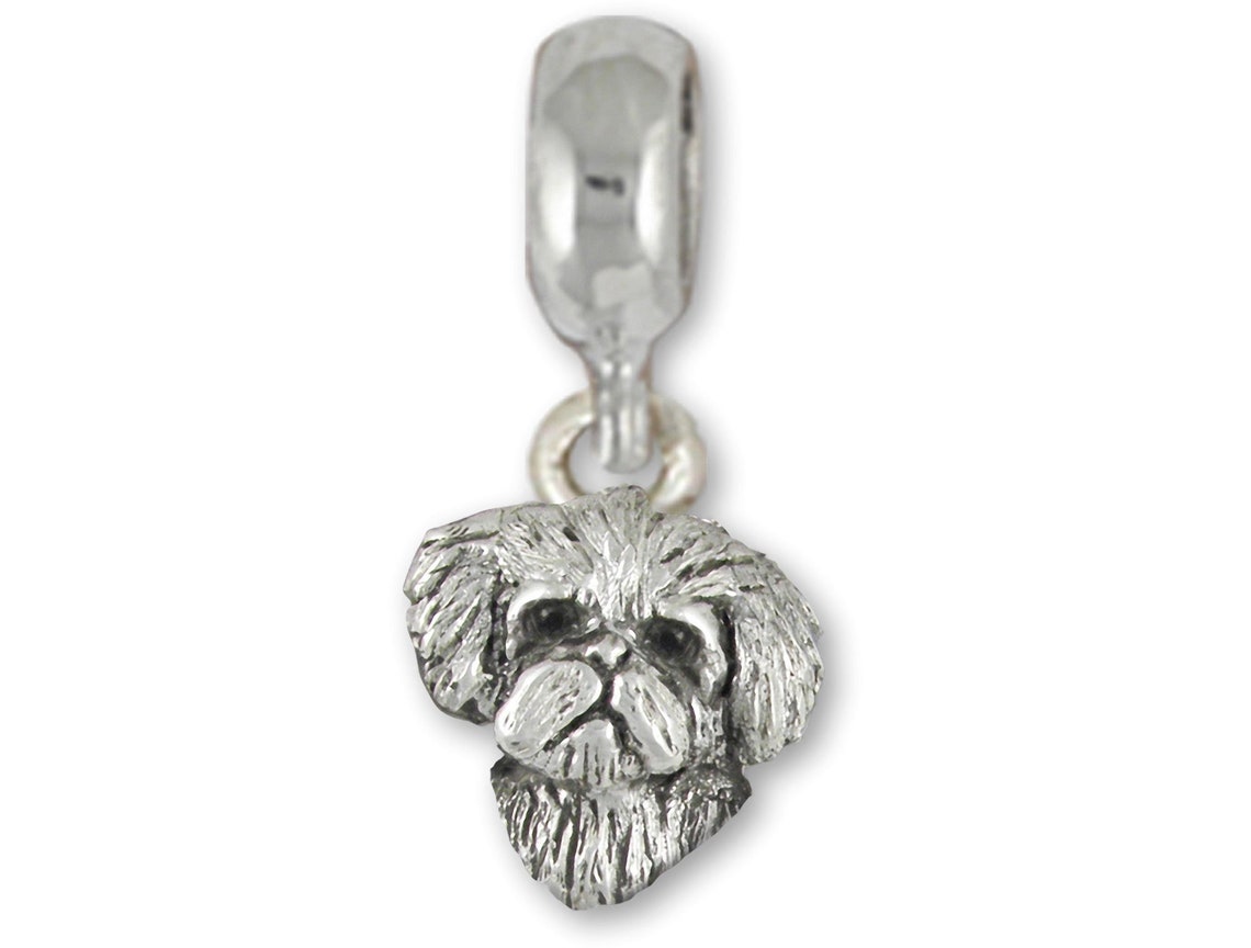 Maltese Jewelry Sterling Silver Handmade Maltese Charm Slide - Etsy