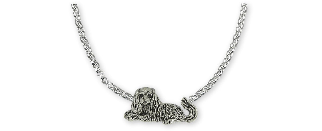 Cavalier King Charles Spaniel Jewelry Sterling Silver Handmade Cavalier ...