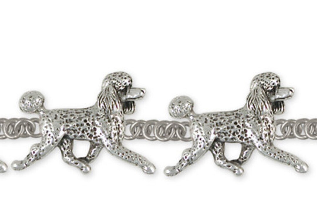 Poodle Jewelry Poodle Bracelet Handmade Sterling Silver Poodle Jewelry ...
