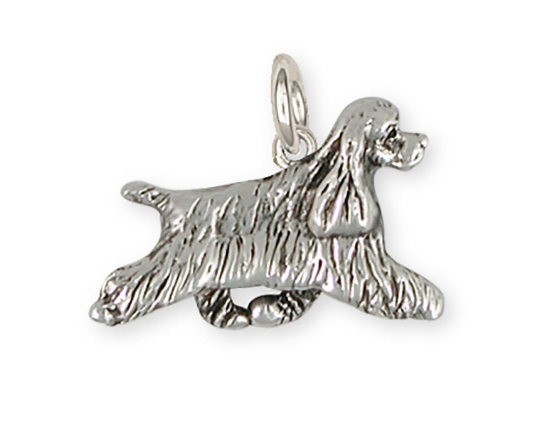 Cocker Spaniel Jewelry Cocker Spaniel Charm Jewelry Sterling Silver ...