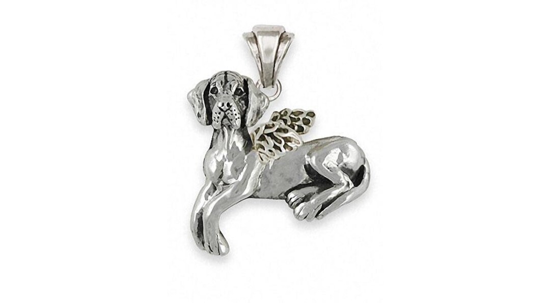 Great Dane Jewelry Great Dane Angel Pendant Jewelry Sterling Silver ...