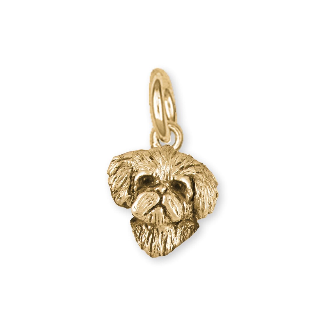 Maltese Jewelry 14k Gold Handmade Maltese Charm ML16-CG - Etsy