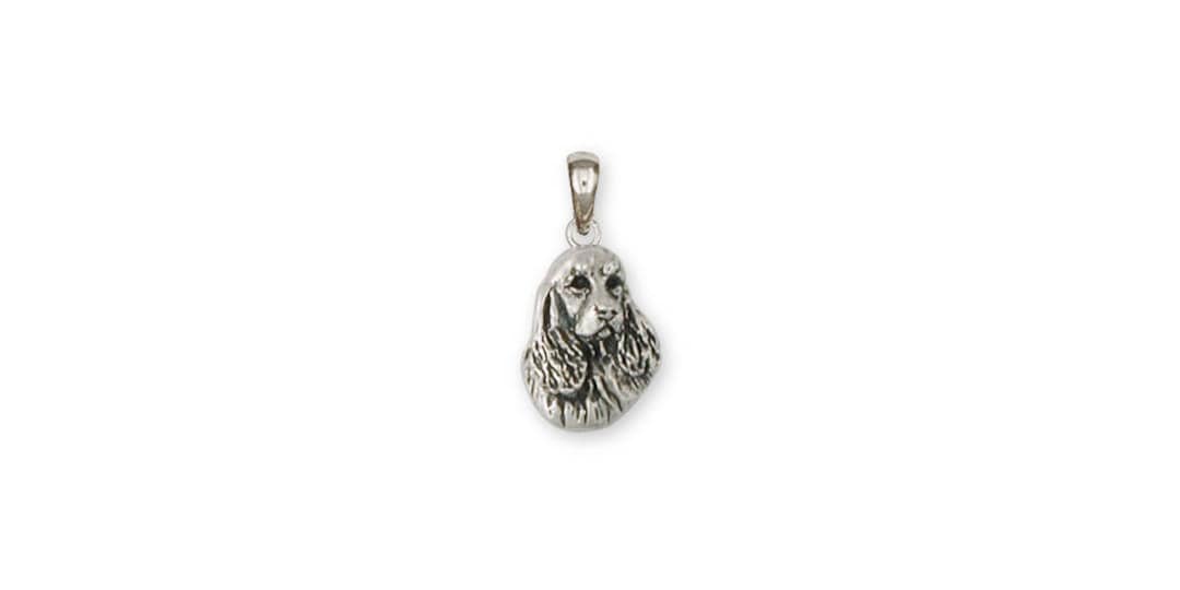 Springer Spaniel Jewelry Springer Spaniel Pendant Jewelry Sterling ...