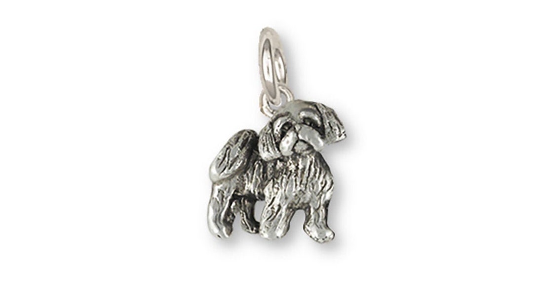 Shih Tzu Jewelry Shih Tzu Charm Handmade Sterling Silver Dog Jewelry ...
