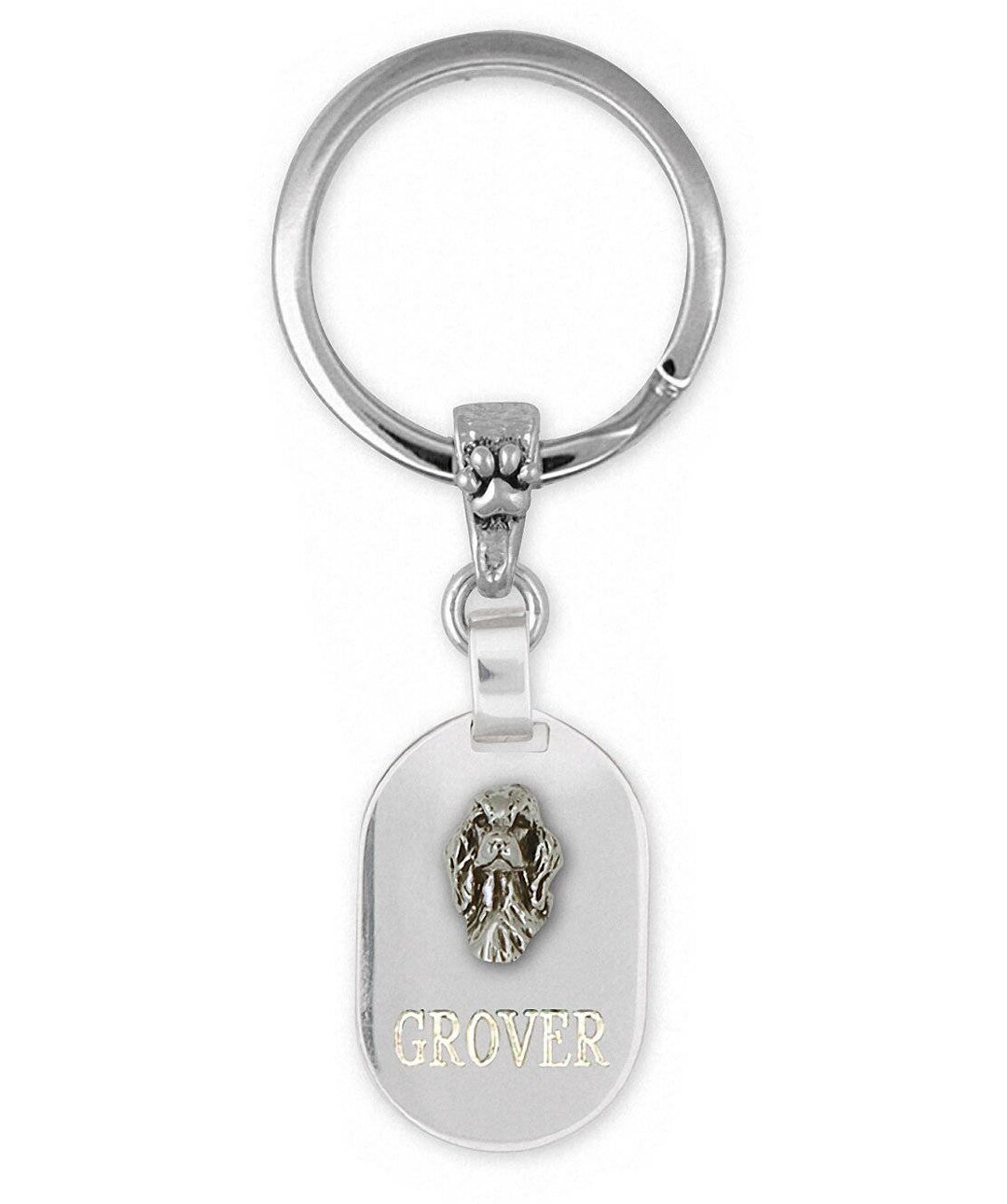 Irish Setter Jewelry Irish Setter Key Ring Jewelry Sterling Silver ...