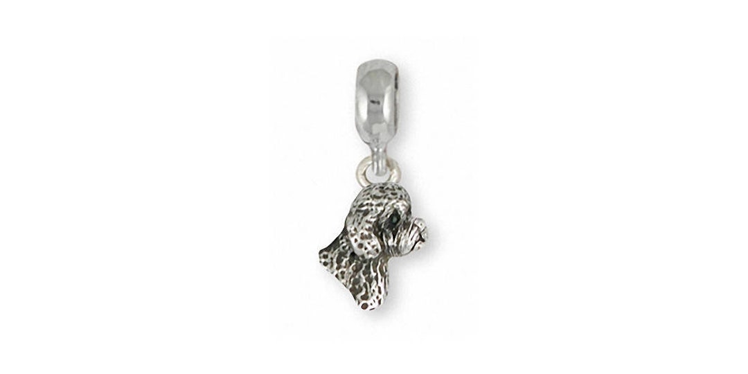 Labradoodle Jewelry Labradoodle Charm Slide Jewelry Sterling Silver ...