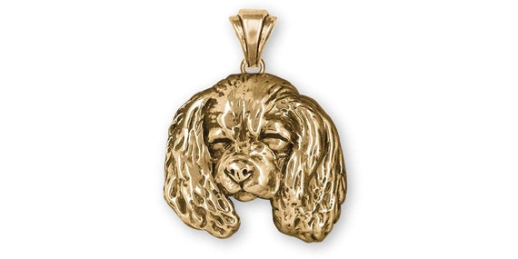 Cavalier King Charles Spaniel Jewelry 14k Gold Vermeil - Etsy