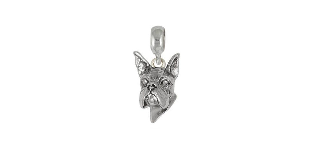Boxer Jewelry Boxer Charm Slide Jewelry Sterling Silver Handmade Dog ...