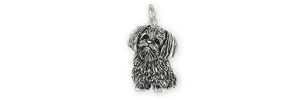 Morkie Jewelry Sterling Silver Handmade Morkie Charm MOK1-C - Etsy