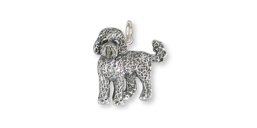 Labradoodle Jewelry Labradoodle Charm Jewelry Sterling Silver Handmade ...