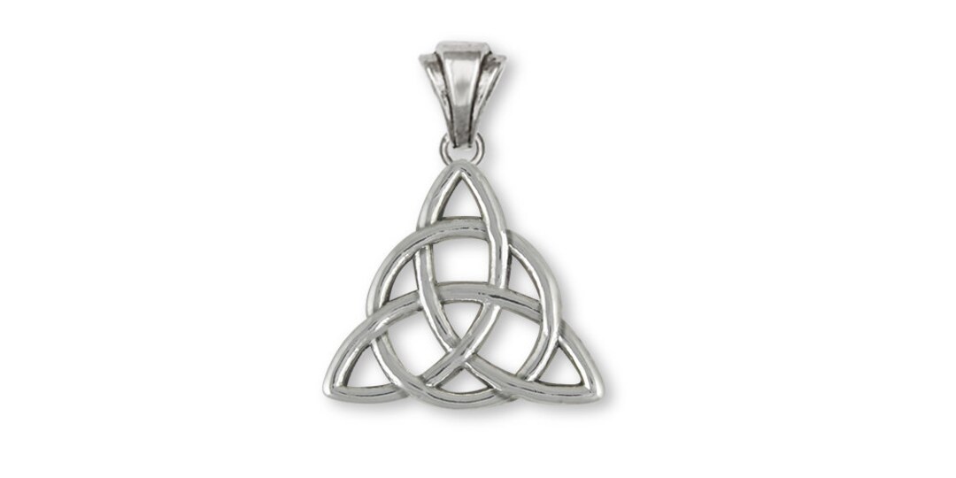 Father and Son Celtic Knot Pendant Jewelry Sterling Silver Handmade ...