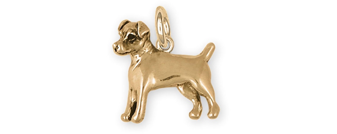 Jack Russell Jewelry 14k Gold Handmade Jack Russell Terrier - Etsy