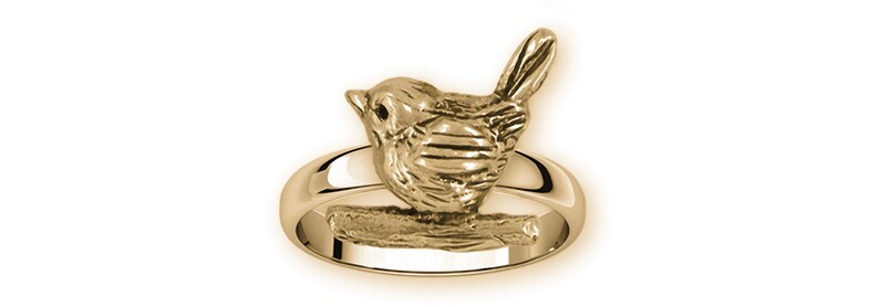 Love Bird Ring Jewelry 14k Yellow Gold Vermeil Handmade Love Bird Ring ...