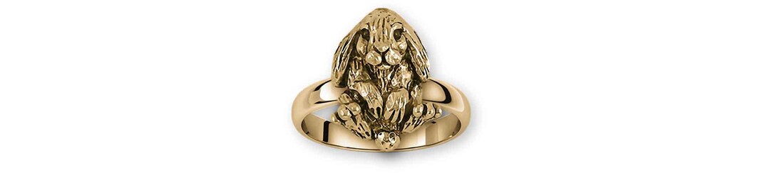 Rabbit Ring 14k Gold Vermeil Handmade Bunny Rabbit Jewelry RA20-RVM - Etsy