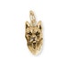 Pit Bull Jewelry 14k Gold Handmade Pit Bull Charm PT16-CG - Etsy