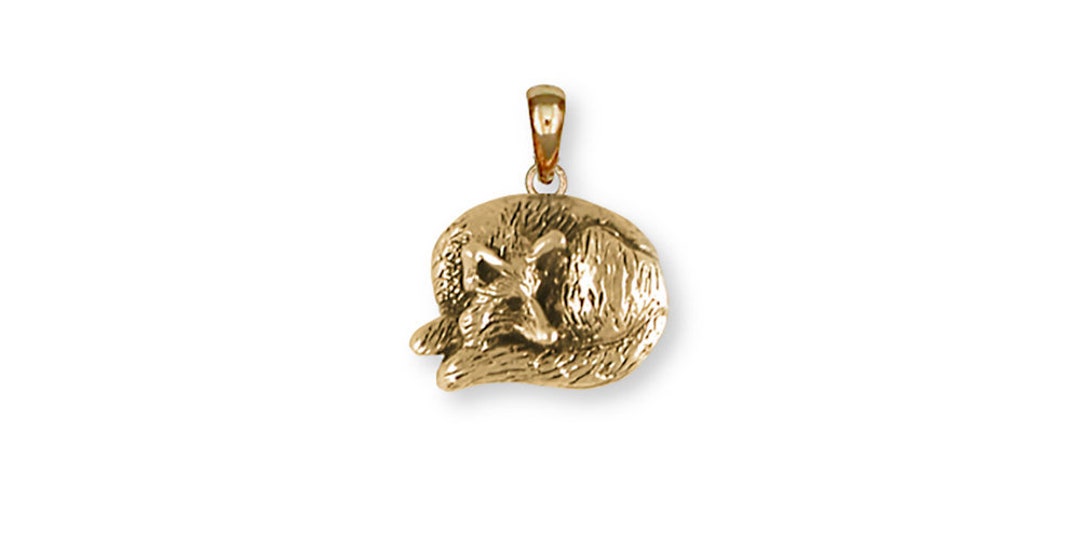 Fox Jewelry 14k Yellow Gold Vermeil Pendant Fox Charms and Fox Jewelry ...