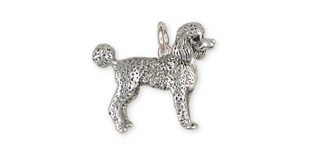 Poodle Jewelry Poodle Charm Handmade Sterling Silver Poodle Jewelry ...