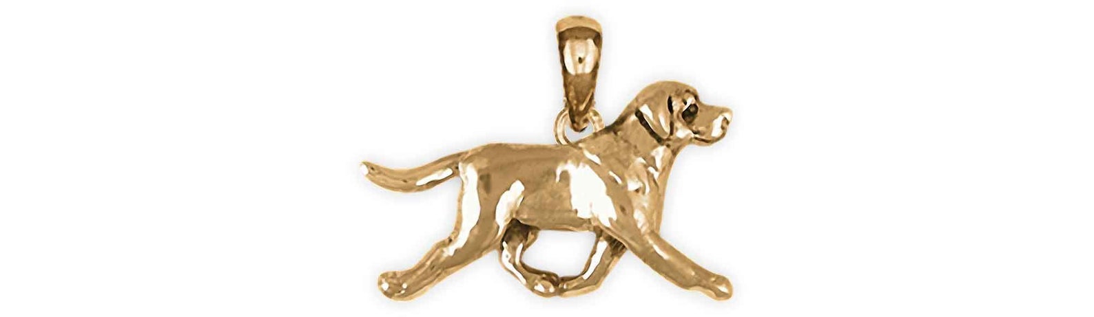Labrador Retriever Jewelry 14k Gold Handmade Labrador Pendant - Etsy