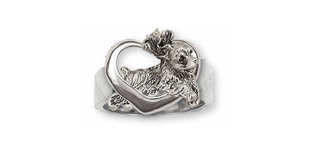 Cocker Spaniel Jewelry Cocker Spaniel Ring Jewelry Sterling Silver ...