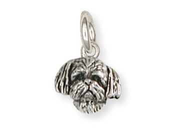 Shih Tzu Jewelry Silver Shih Tzu Charm Jewelry SZ21-C - Etsy