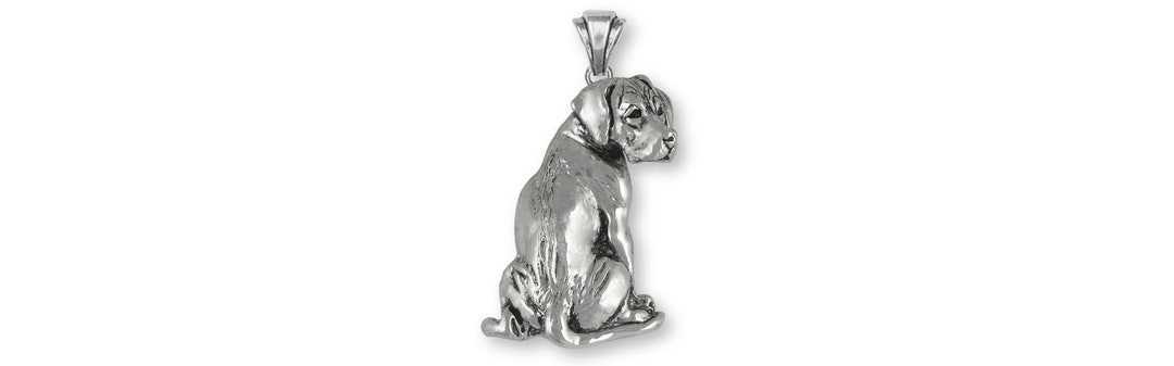 Rhodesian Ridgeback Jewelry Sterling Silver Handmade Rhodesian ...