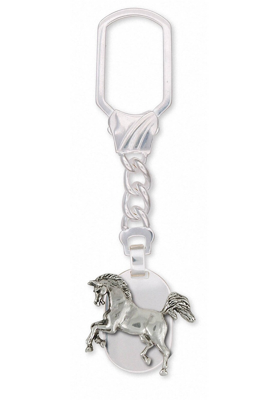 Horse Jewelry Horse Key Ring Jewelry Sterling Silver Handmade Horse Key ...