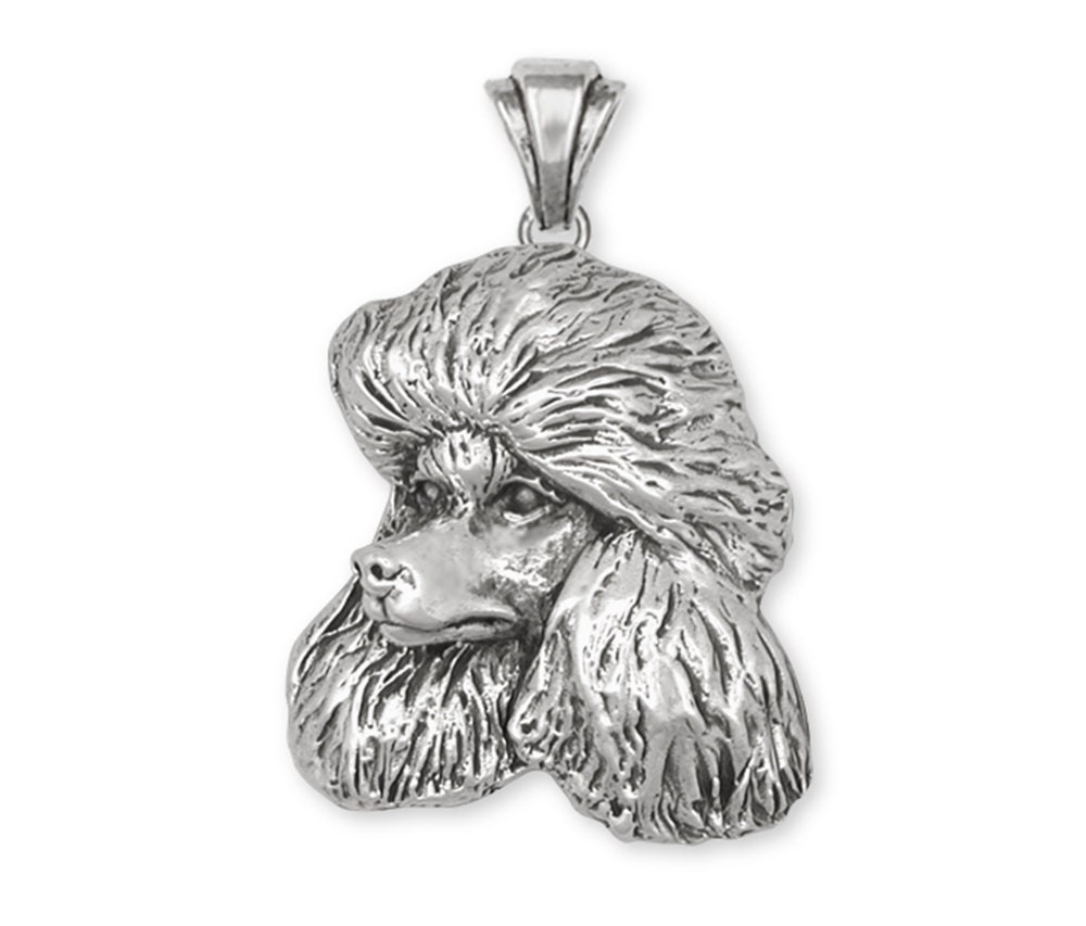 Poodle Jewelry Poodle Pendant Handmade Sterling Silver Poodle | Etsy