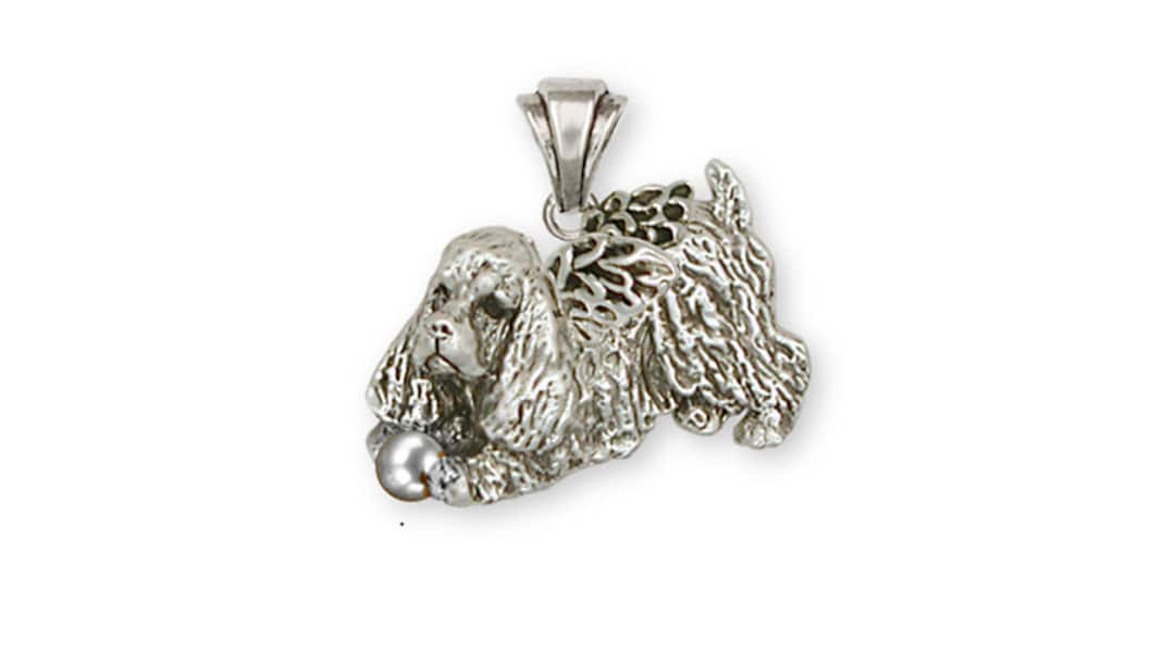 Cocker Spaniel Jewelry Cocker Spaniel Angel Pendant Handmade Sterling ...