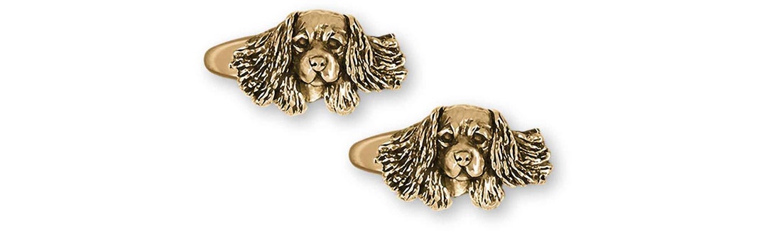 Cavalier King Charles Spaniel Jewelry 14k Gold Vermeil Handmade ...