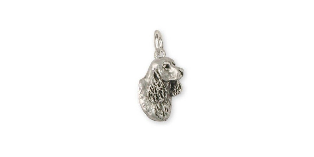 Springer Spaniel Jewelry Springer Spaniel Charm Jewelry Sterling Silver ...